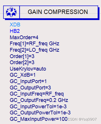ADS入门学习笔记——混频器的设计（2）_ads仿真1db压缩点-CSDN博客