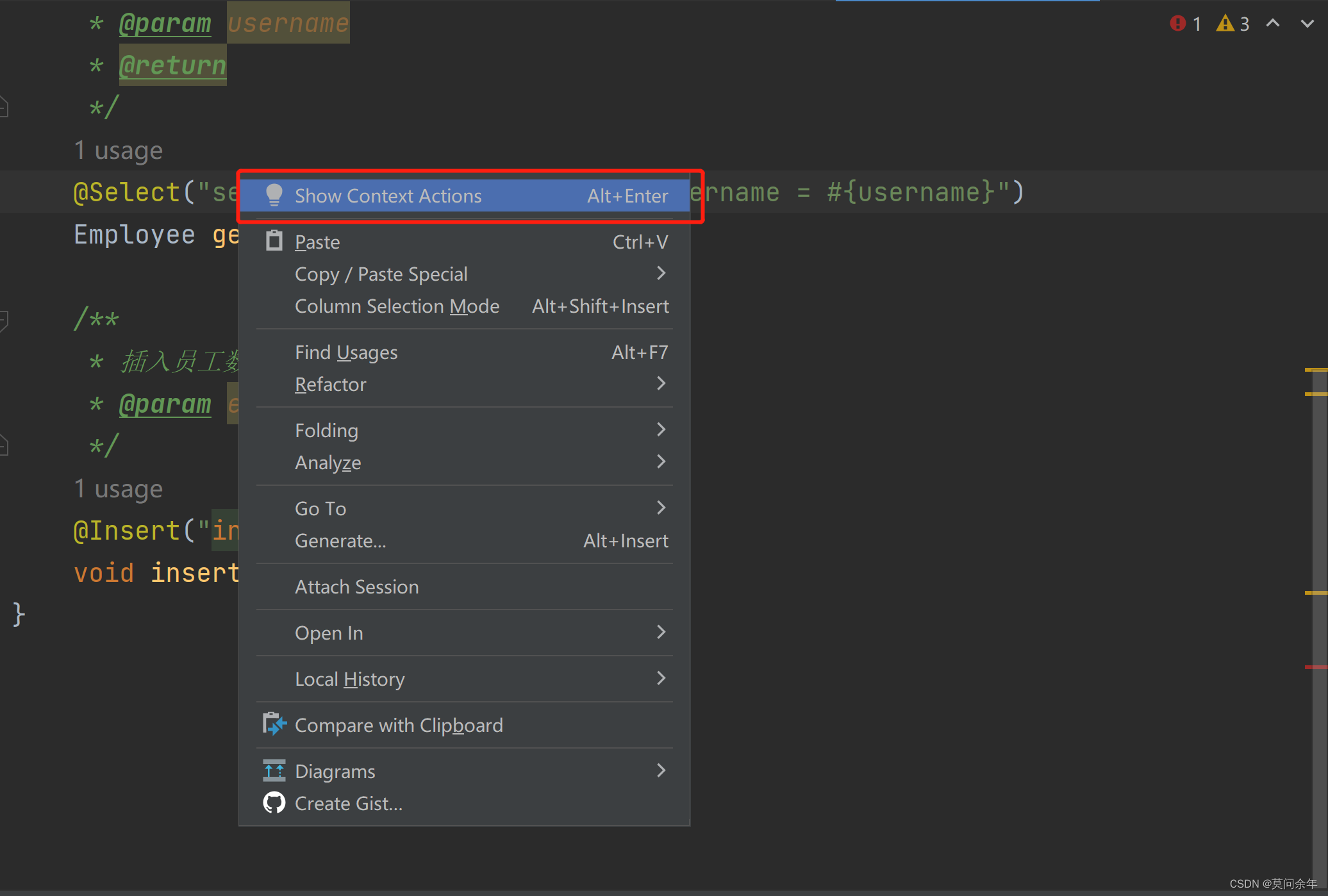IDEA新增SQL提示_idea sql提示-CSDN博客