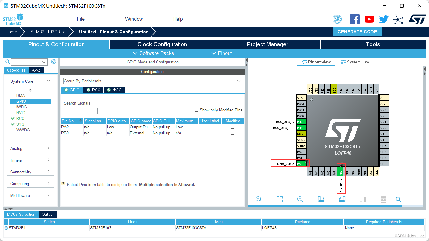基于stm32外部中断控制ledstm中断控制led Csdn博客