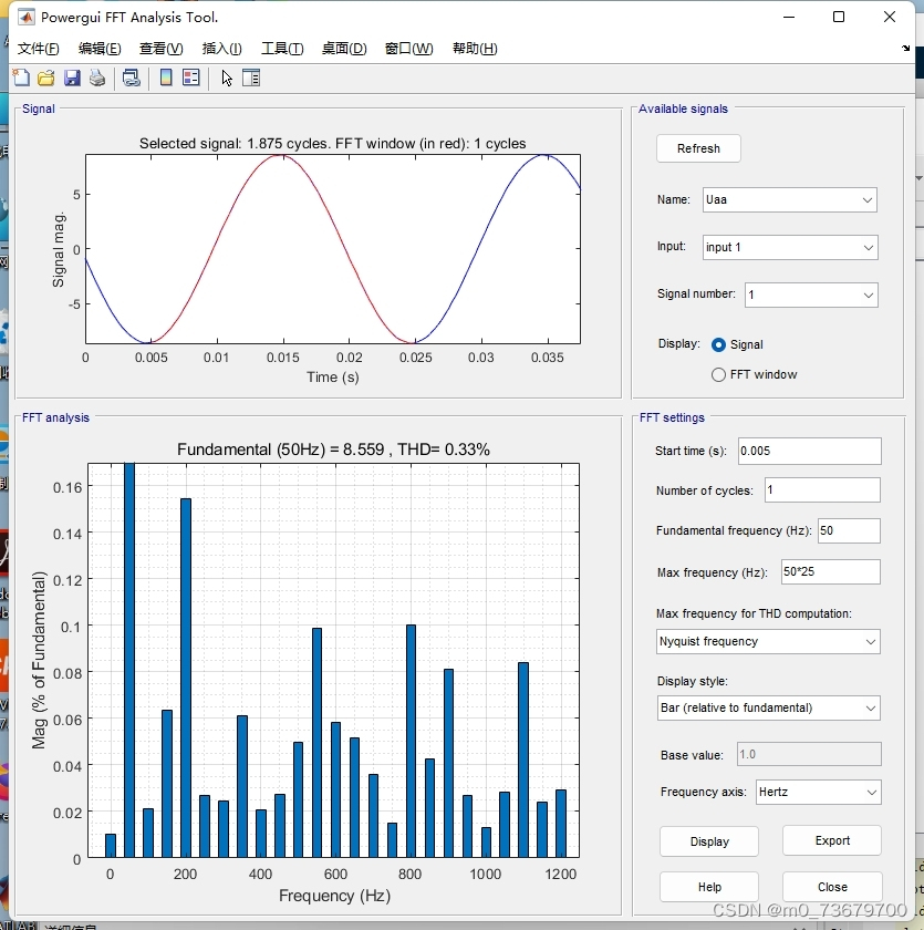 基于matlab的FFT频谱分析，数字滤波器_matlab fft滤波-CSDN博客