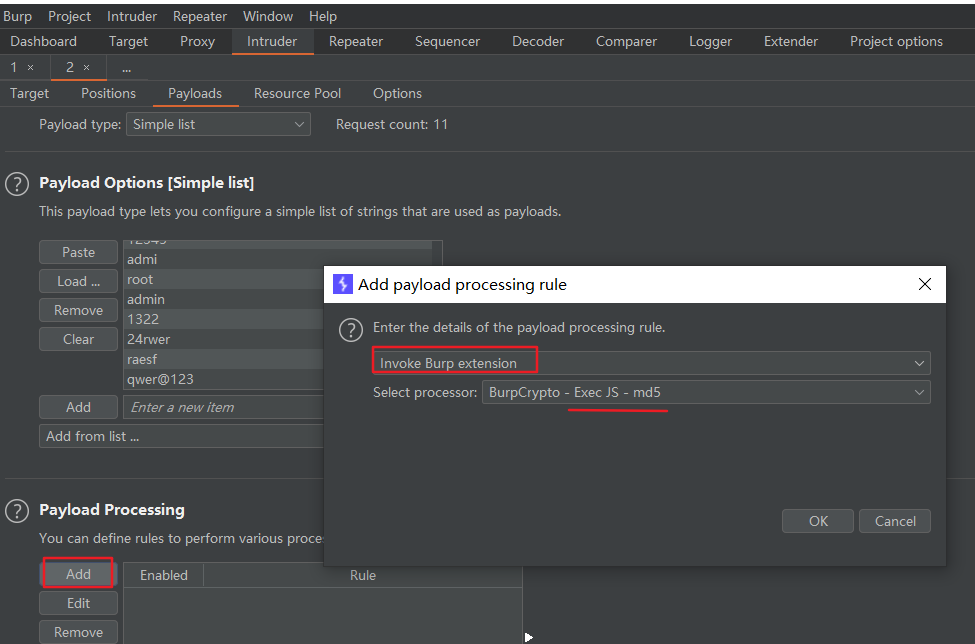 前端加密爆破之Burp插件详解（jsEncrypter、BurpCrypto）-CSDN博客