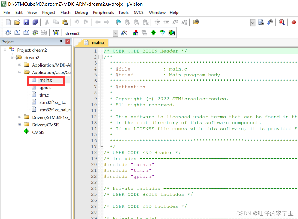 【嵌入式系统开发16】STM32F103C8T6下使用TIM3和TIM4，分别输出一个PWM波形，并实现2个 LED呼吸灯的效果_c8t6呼吸灯-CSDN博客