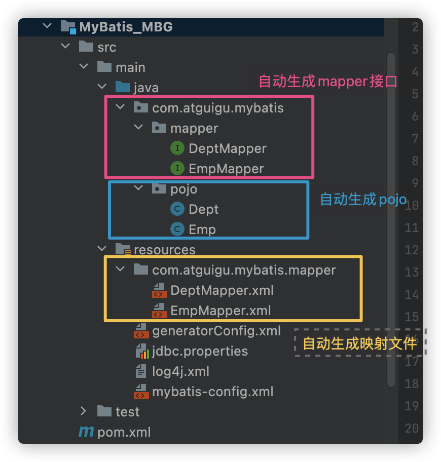 【MyBatis笔记】10 - MyBatis逆向工程：根据SQL表单自动创建pojo、mapper接口、映射文件_根据sql生成do mapper-CSDN博客