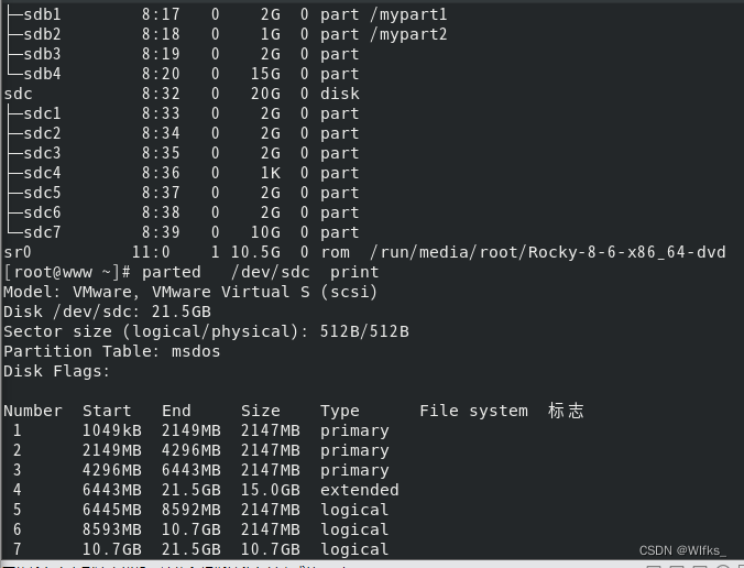 磁盘空间管理、MBR与GPT分区模式、fdisk命令使用、件系统、开机自动挂载_fdisk gpt-CSDN博客