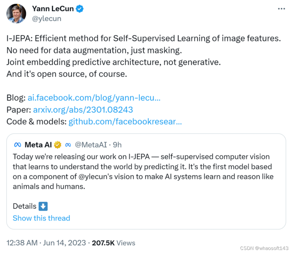 I-JEPA 2_meta开源i-jepa-CSDN博客
