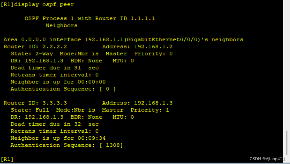 HCIA ospf实验-CSDN博客