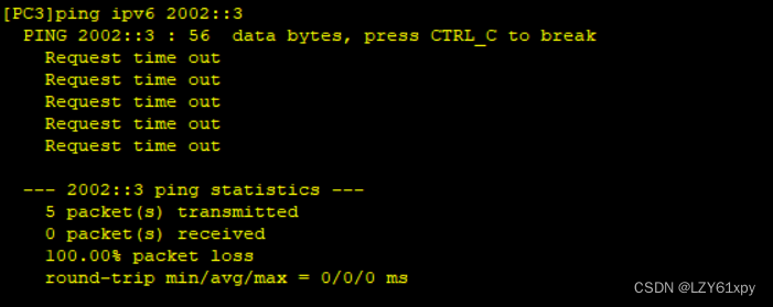 IPV6实验报告_ipv6测试报告-CSDN博客