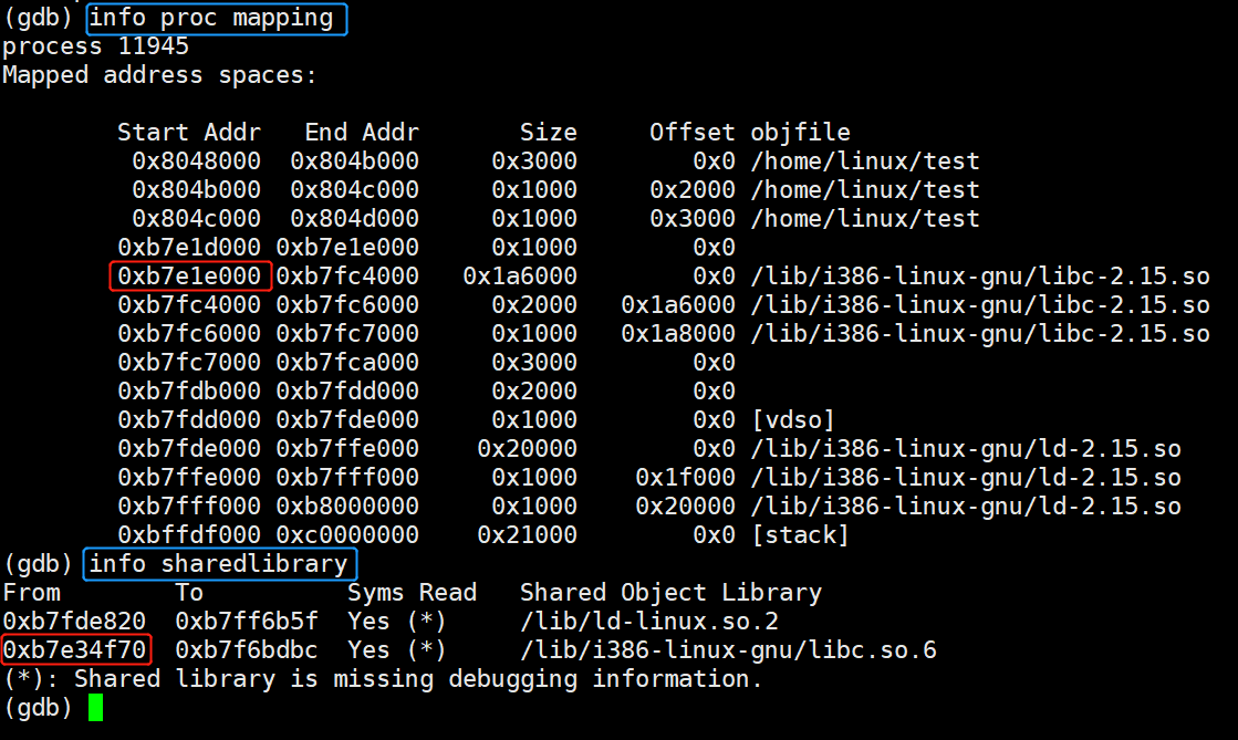 为什么 ‘ldd’ 和 ‘(gdb) info sharedlibrary’ 显示不同的动态库基地址？-CSDN博客