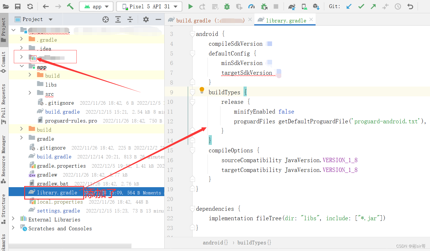 AS 导入第三方项目后的报错提示：Could not read script ‘D:\文件夹\项目名\library.gradle‘ as it does not exist_could ...