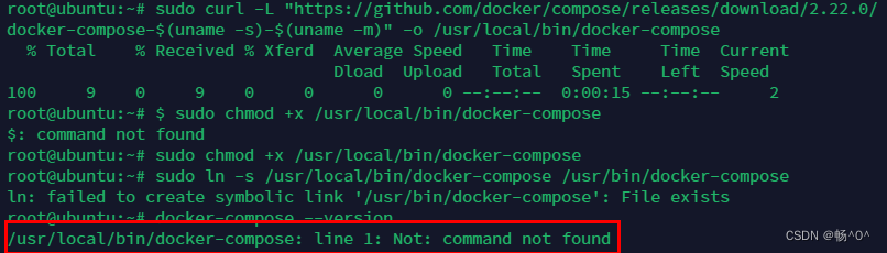 安装后执行docker-compose --version报错_docker-compose --version 段错误-CSDN博客