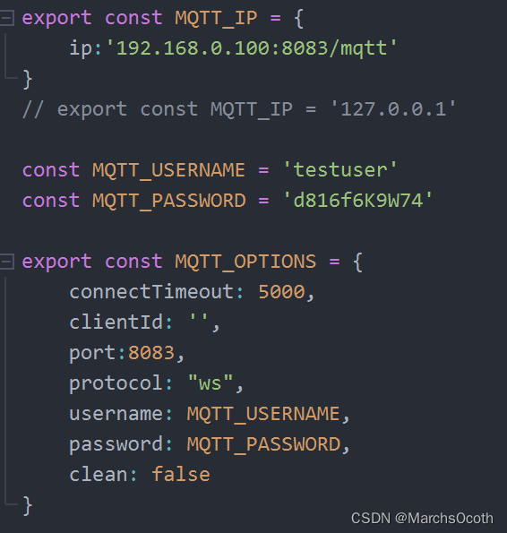 前端使用mqtt最简单的使用配置_mqtt js 参数-CSDN博客