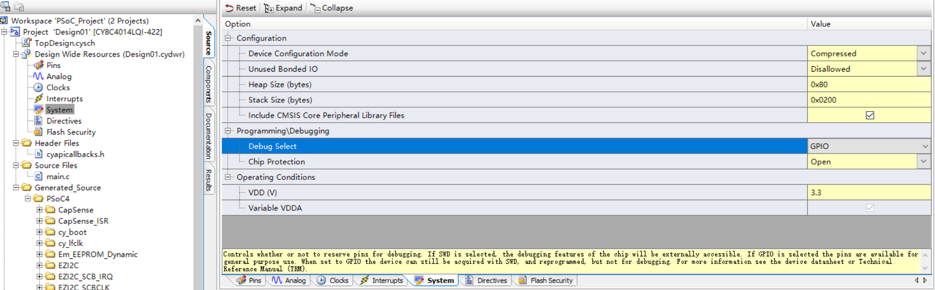 Cypress(赛普拉斯)电容式感应(CapSense)触摸按键应用笔记（工程配置+功能调校+IIC通讯）_psoc programmer-CSDN博客