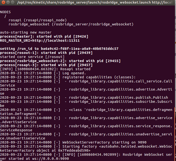 利用Websocket实现ROS与Web的交互_rosbridge websocket-CSDN博客