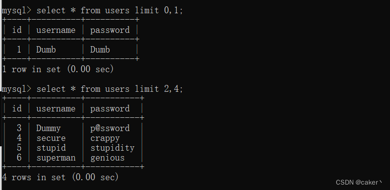 SQL注入之order by注入与limit注入-CSDN博客