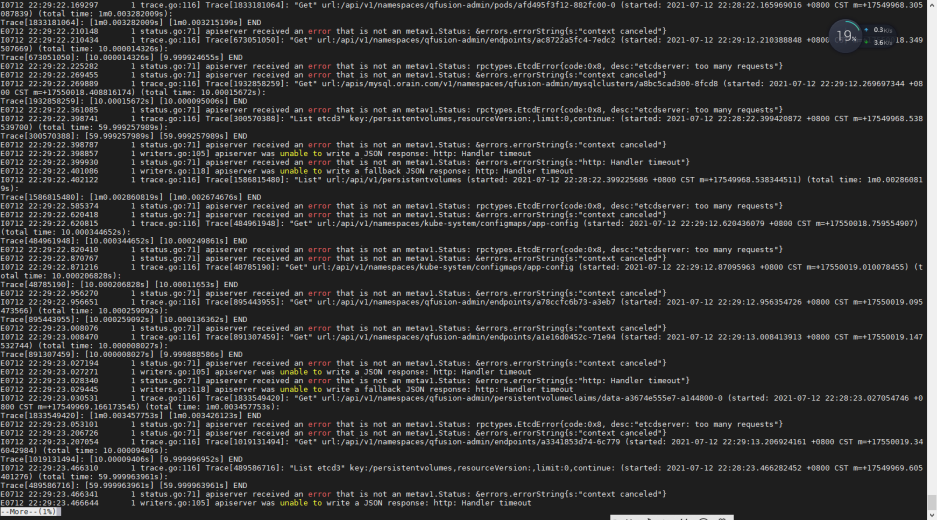 容器服务常见故障处理（持续更新...）_error from server (timeout): the server was unable-CSDN博客