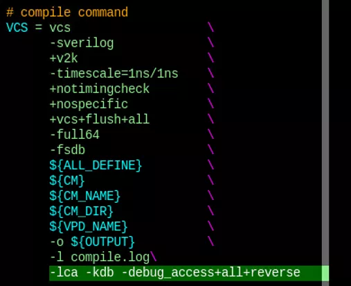 vcs verdi - Programmer Sought