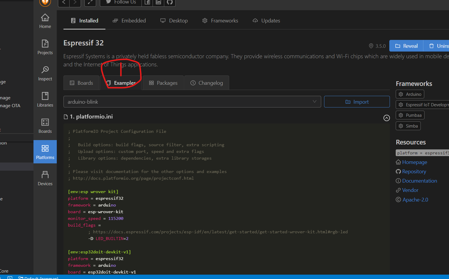 ESp32开发学习：vscode环境下，platform IO环境搭建_esp32 platformio ide-CSDN博客