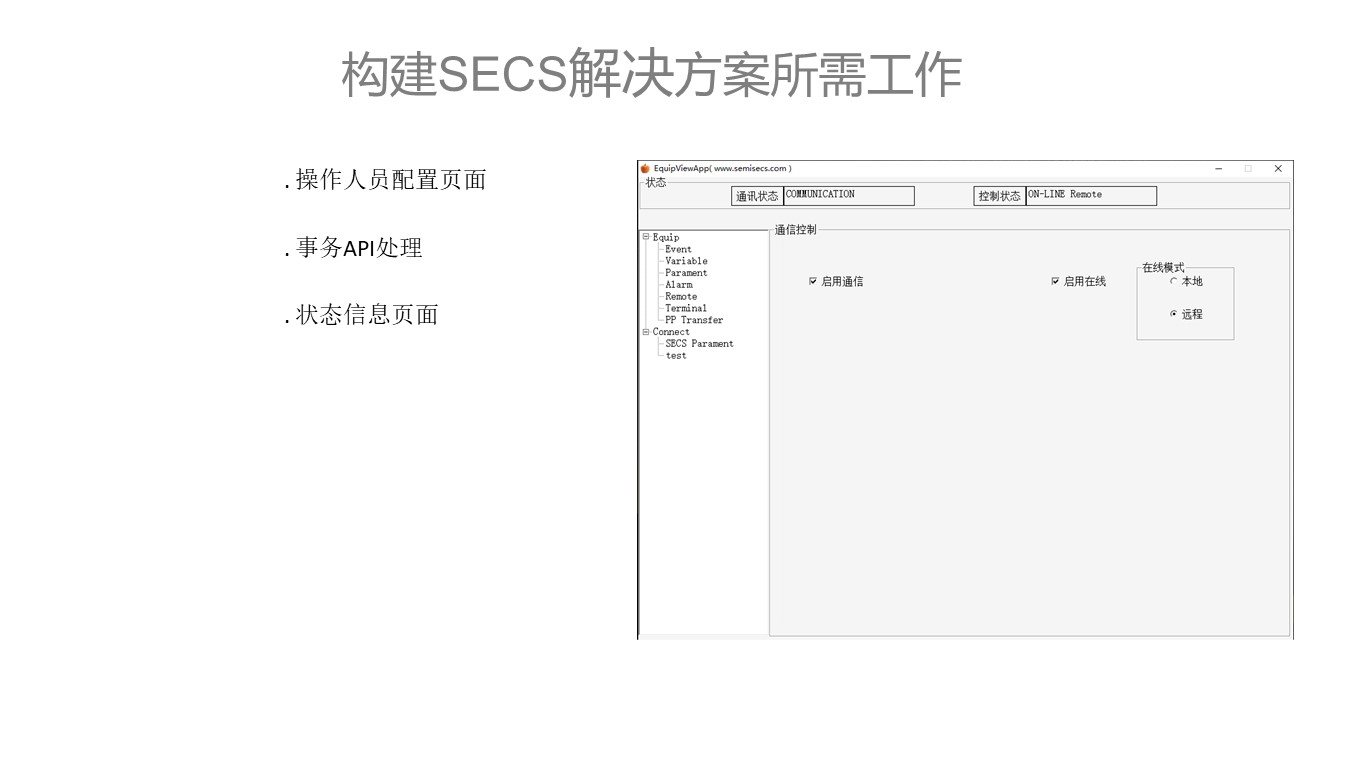 SECS/GEM EAP 设备自动化功能原理和设计方案_eap开发-CSDN博客