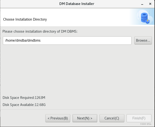 Linux下 DM8 图形界面的安装过程_dm8_20210818_x86_rh7_64_ent_8.1.2.18_pack13.iso-CSDN博客