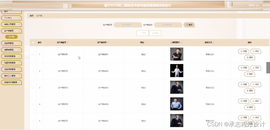 Javaphpnetpython基于rfid和二维码技术的鸡蛋质量溯源系统设计【2024年毕设】关于rfid的食品溯源的界面设计 Csdn博客