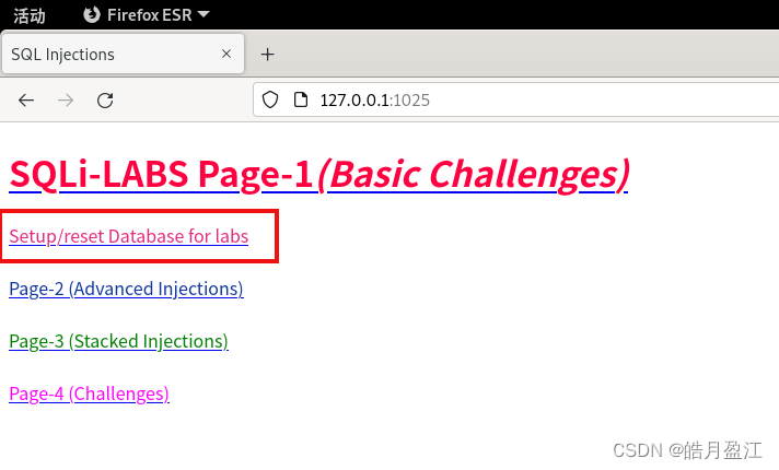 Linux Debian11使用podman安装sqli-labs靶场环境