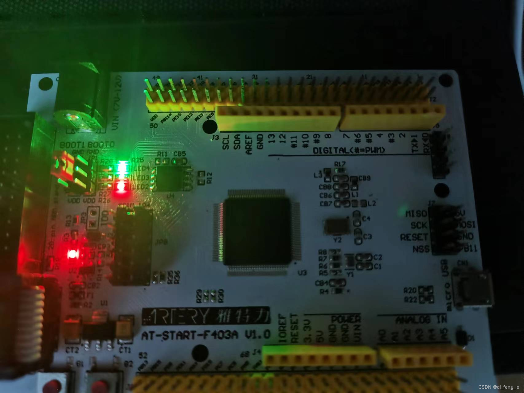 国产 MCU AT32F403A 替换 STM32F103 点LED灯_at32f403acgt7点亮led-CSDN博客