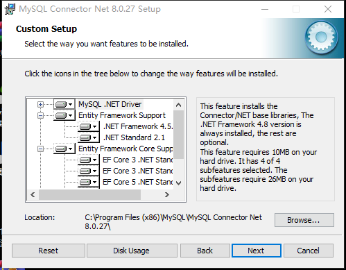 mysql-connector-net-8.0.27下载及安装_mysql8.0.27百度网盘-CSDN博客