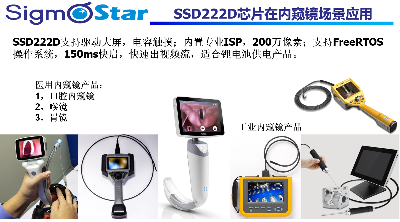 SigmaStar星宸科技2021年新推出SSD222D芯片在内窥镜应用简介_防炫目 镜子 驱动 ic-CSDN博客