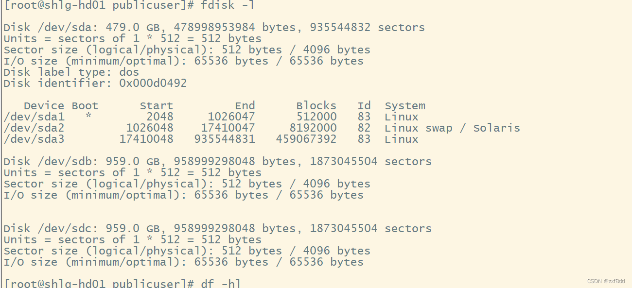 fdisk -l 详解_linux fdisk -l-CSDN博客