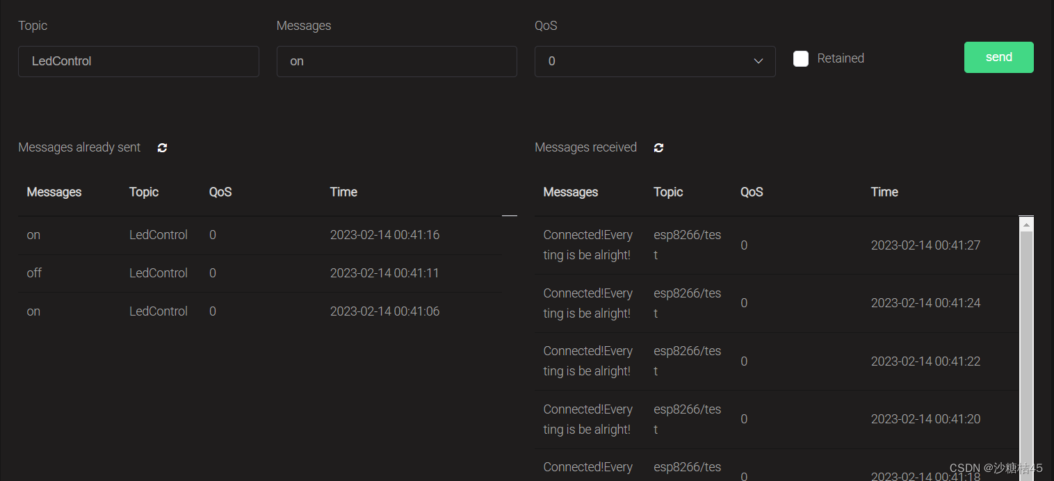 ESP8266----联动本地EMQX（MQTT协议）实现互相通信_esp8266 emqx-CSDN博客