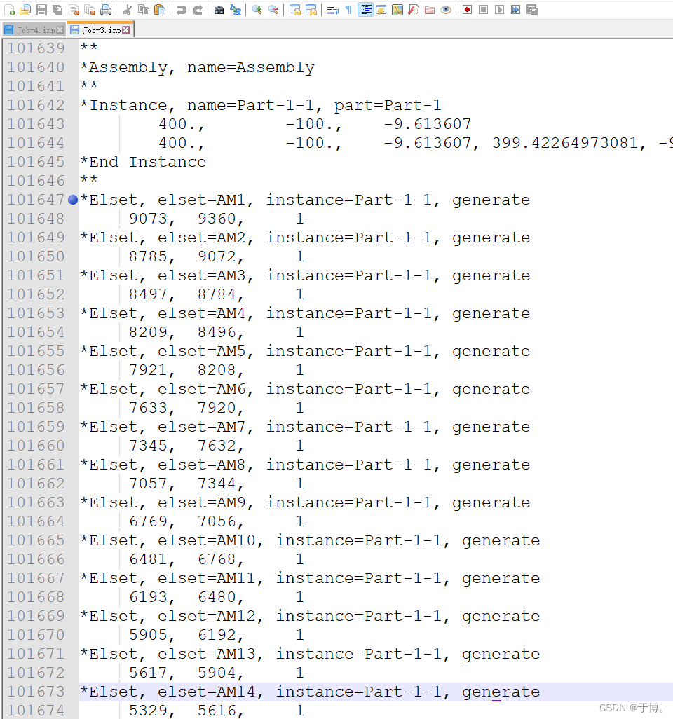 ABAQUS如何用python创建已知单元编号的集合_abaqus 选取指定范围内的单元用python-CSDN博客