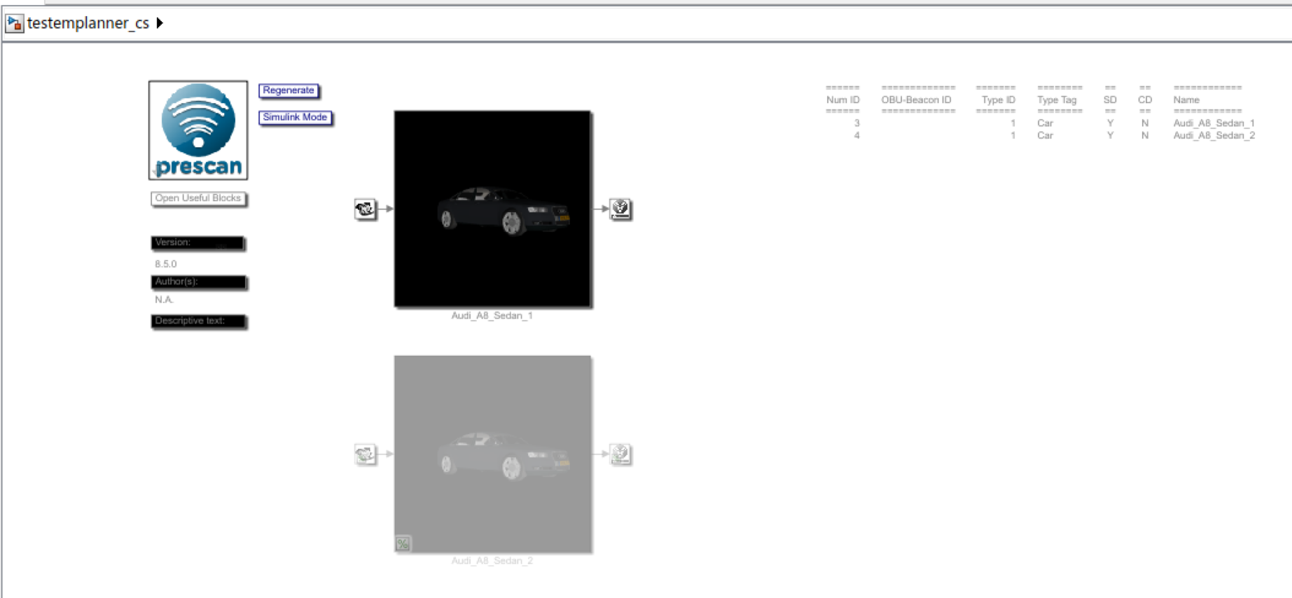 prescan与simulink联合仿真之---从prescan中导出全局路径（道路的点的坐标）到matlab/simulink,全局路径模块的制作方法_simulink修改prescan轨迹 ...