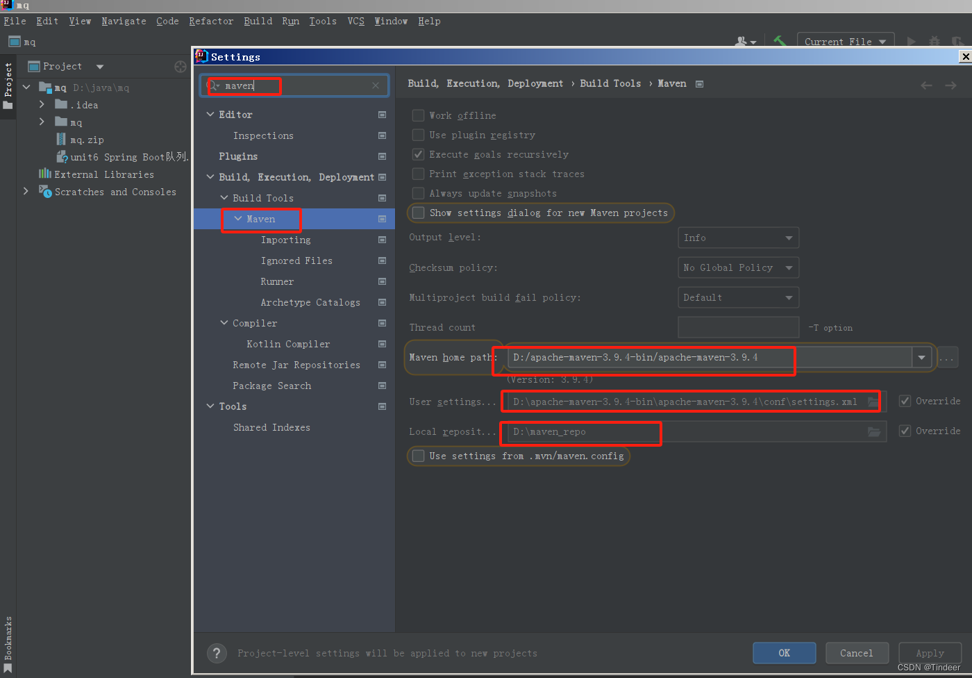 在idea中配置maven的默认配置_idea设置maven默认配置-CSDN博客