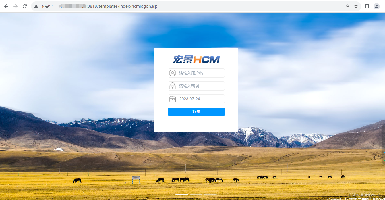 宏景eHR 任意文件上传漏洞复现（0day）_红海ehr任意上传漏洞-CSDN博客