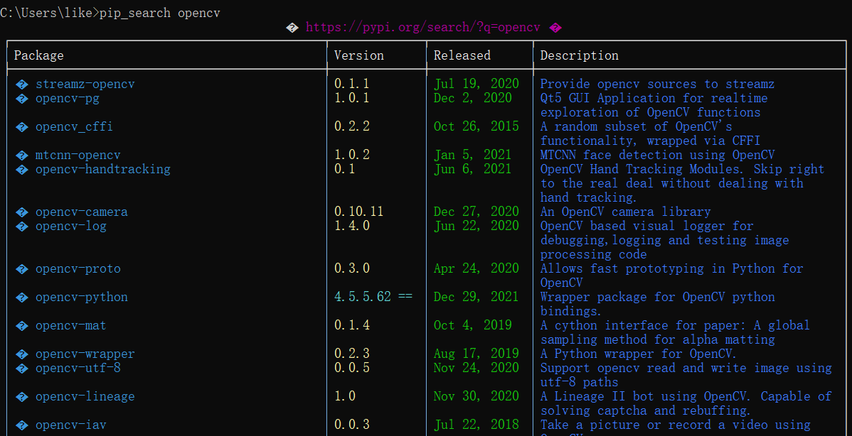 pip search&ERROR: XMLRPC request failed [code: -32500] RuntimeError: PyPI‘s XMLRPC API is ERROR ...