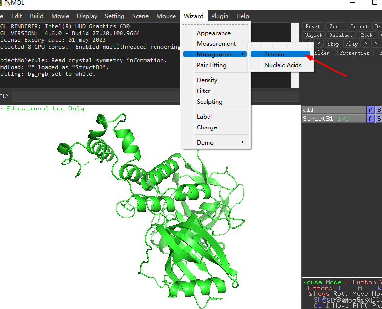 pdb蛋白修复 pdbfixer；pymol异常突变残基修复_loong_XL的博客-CSDN博客