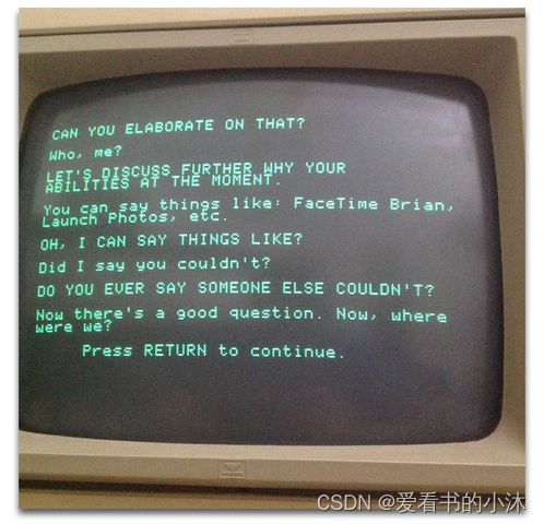【小沐学NLP】Python实现聊天机器人（ELIZA）_python 聊天机器人-CSDN博客