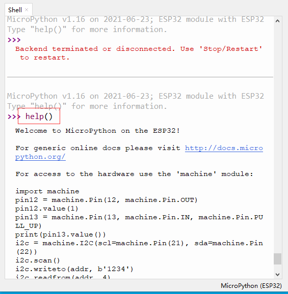 ESP32 MicroPython开发之旅 基础篇① ——搭建环境，运行Helloworld_micropython eps32内置模块有哪些-CSDN博客
