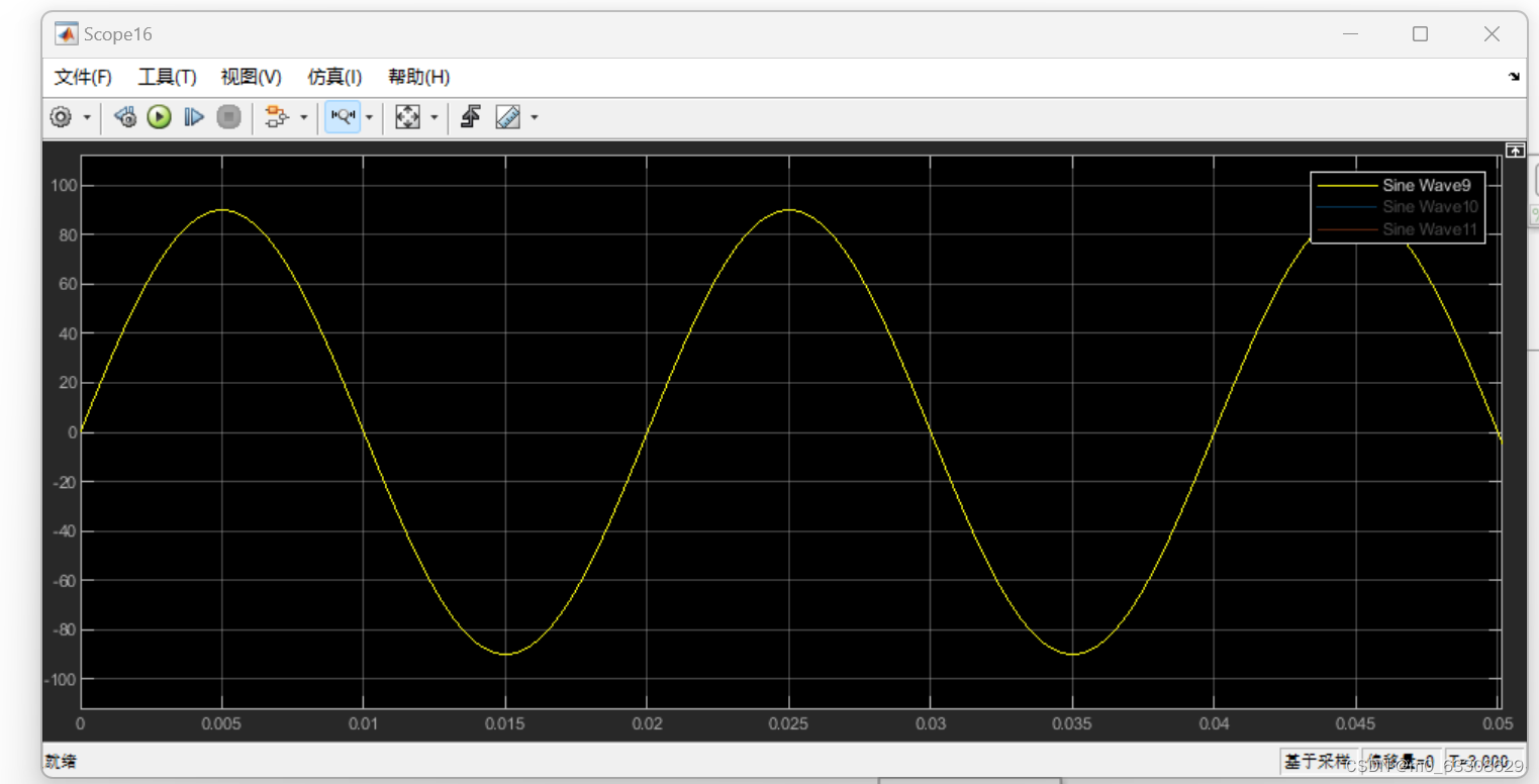 Simulink 解决Sine Wave模块波形问题_simulink sine wave-CSDN博客