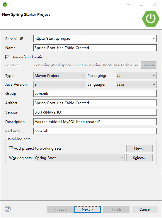 Spring Boot 使用 Jdbctemplate 判断一张 Mysql 表是否已经存在jdbctemplate 查询表是否存在 Csdn博客