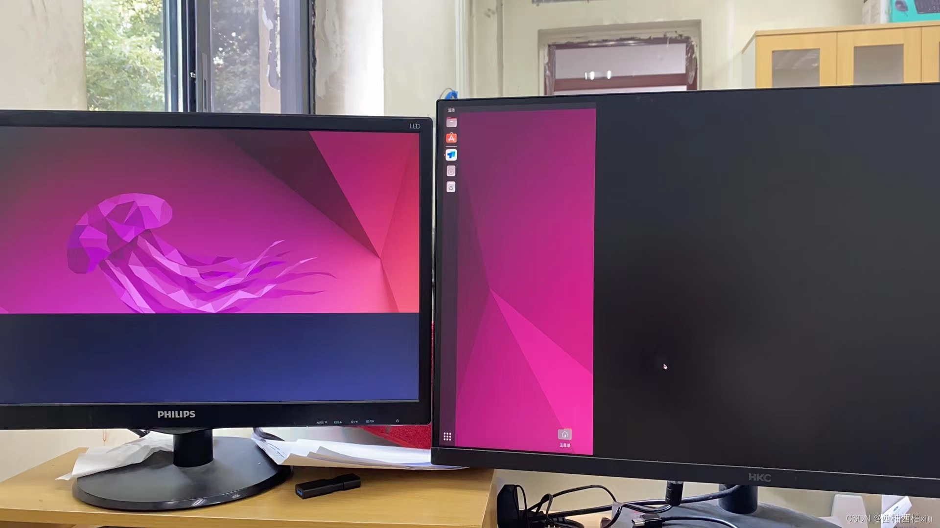 Ubuntu22.04双屏显示不全_ubuntu副屏-CSDN博客