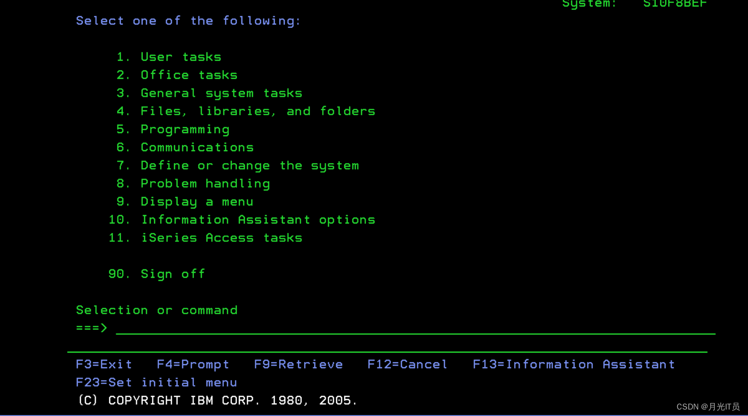 AS400技术创建执行CL程序的步骤_as400 crtlib-CSDN博客
