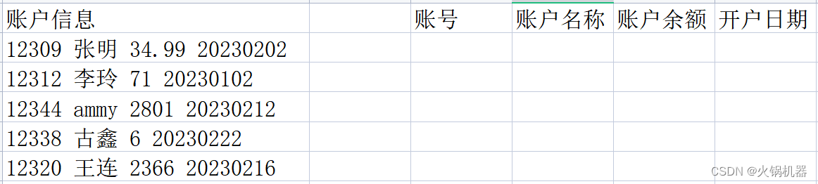 EXCEL的100种便捷用法（2）：怎么将EXCEL里面一个单元格的数据拆分为多列_怎么把一个单元格的内容分成多列-CSDN博客
