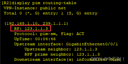 PIM-SM实验配置及验证_pim-sm ssm 试验-CSDN博客