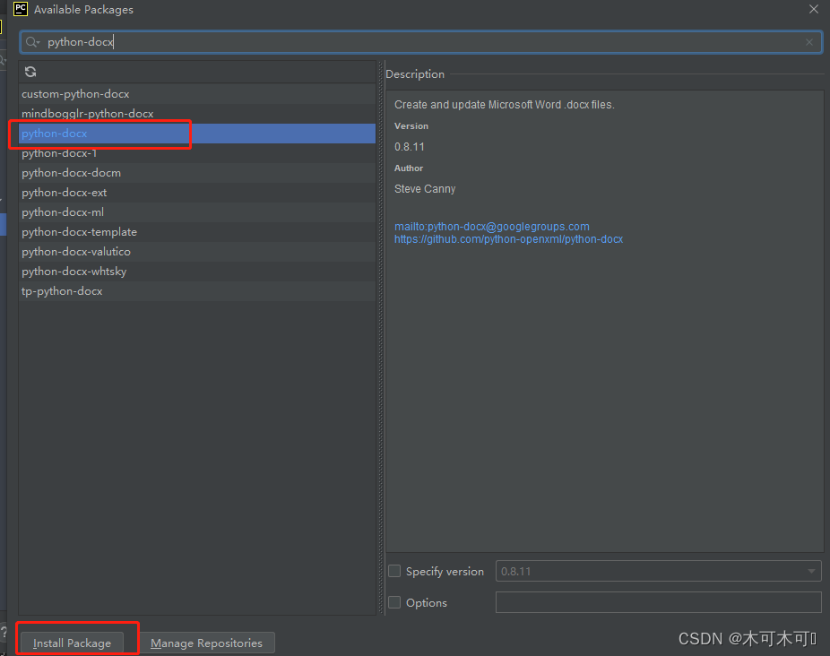 Python安装docx，执行时出现moduleNotFoundError:No module named ‘exceptions ...