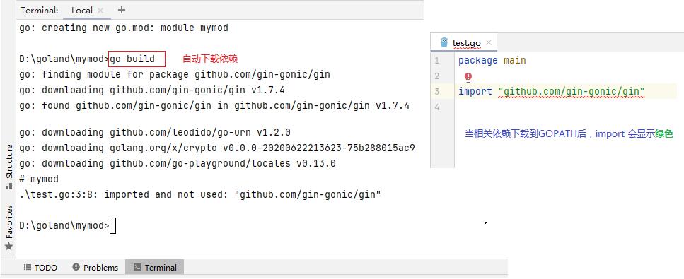 GoLand2021使用包依赖管理工具 Go Modules_goland使用go module-CSDN博客