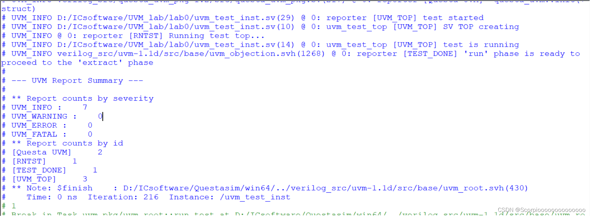 UVM入门实验——lab0_uvm lab-CSDN博客
