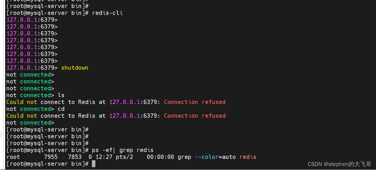 linux 下关闭redis 服务_linux 关闭redis-CSDN博客
