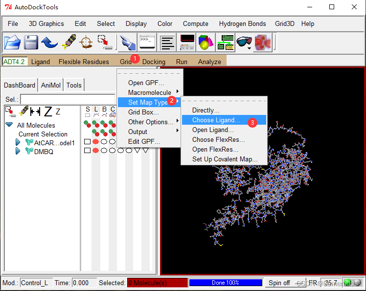 【实用教程】使用Autodock进行蛋白-小分子对接_sdf转化为pdb文件-CSDN博客