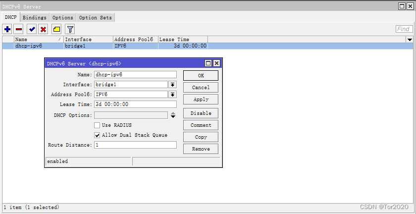 MikroTik(RouteOS)部署IPV6_routeros ipv6-CSDN博客